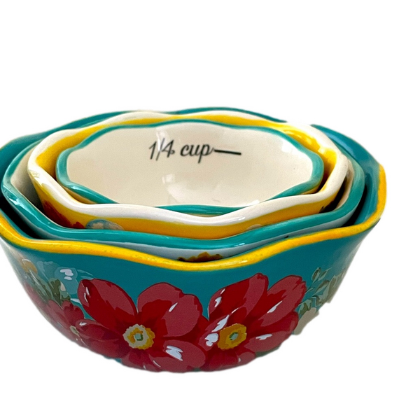 The Pioneer Woman | Kitchen | The Pioneer Woman Nesting Bowls X4 | Poshmark